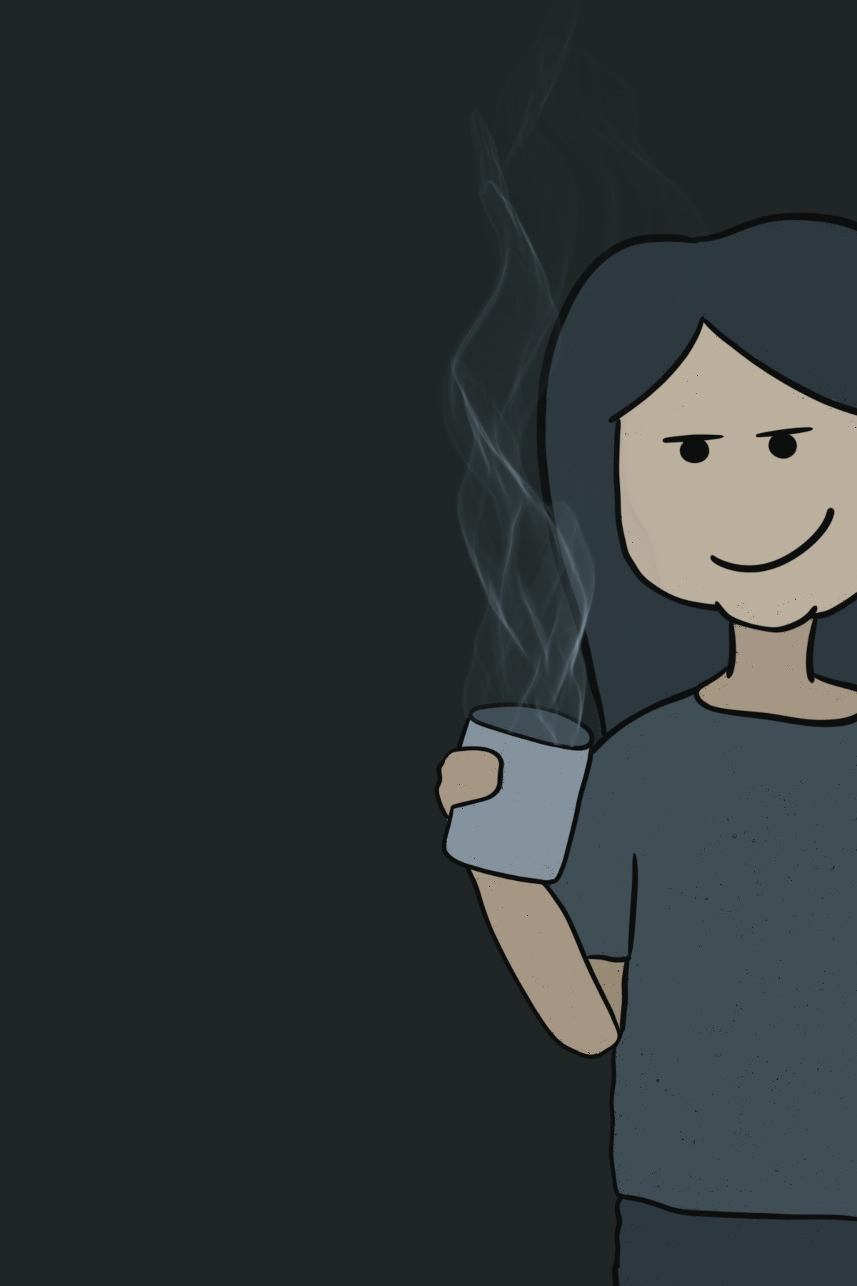Give me more coffee by Tanya Agrawal on Dribbble