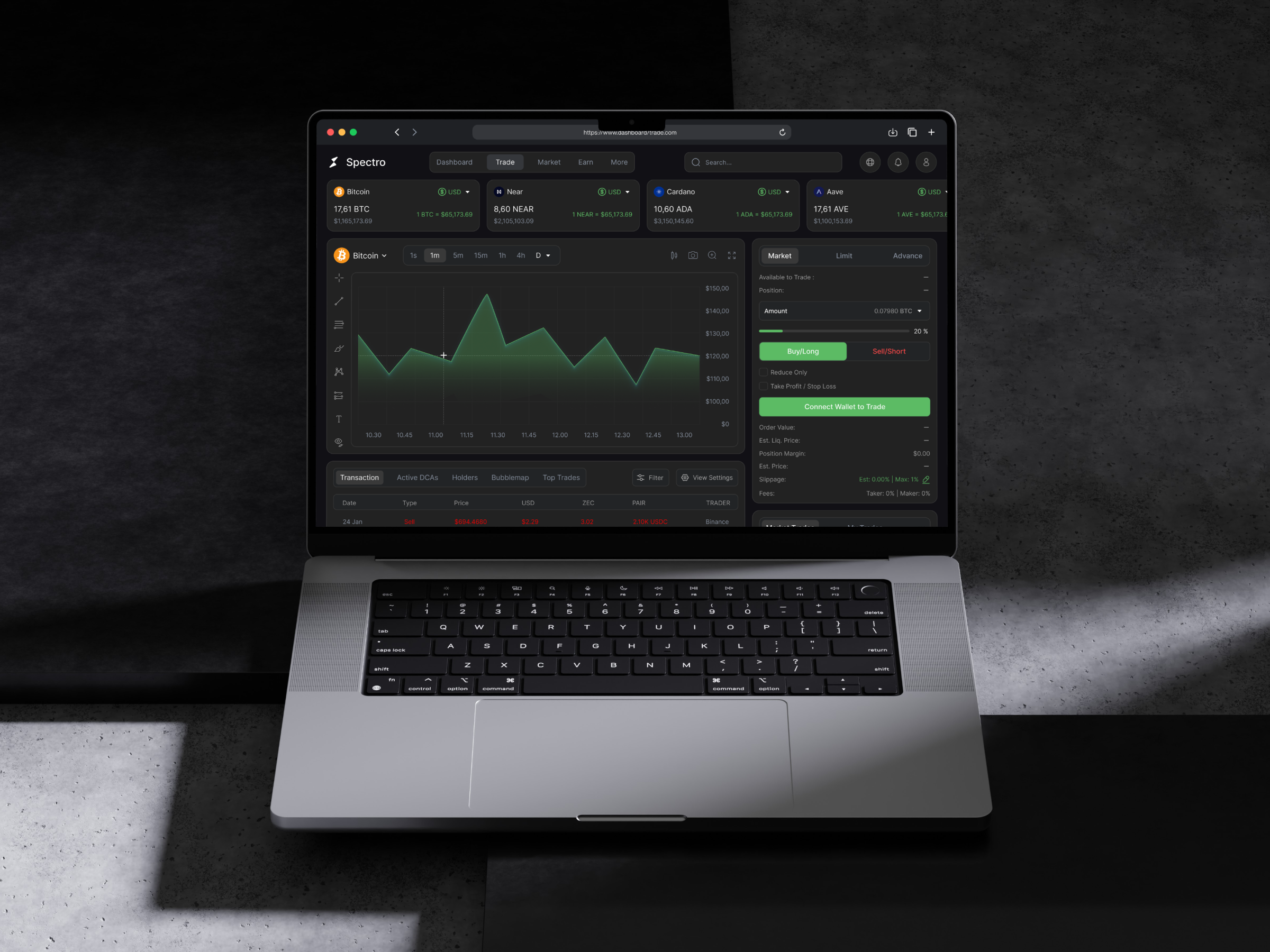 Spectro - Web3 Trading Platform by Teguh Irvan Ariyanto for Korsa on ...