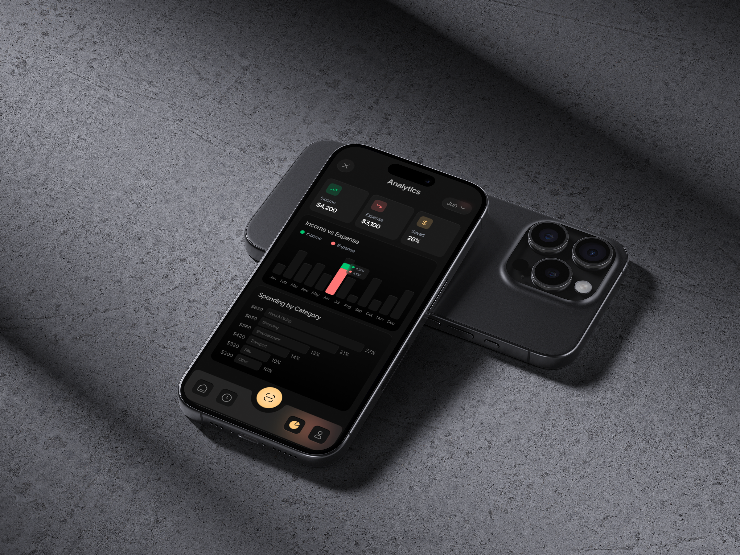 Finance App UI Design by Oyasim Ahmed for Zain's Studio on Dribbble