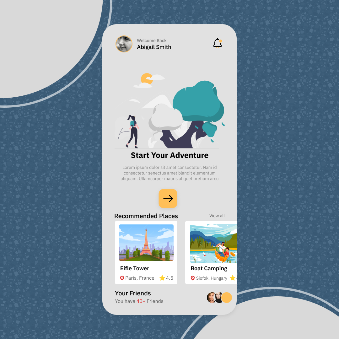 Travel App Design Concept by Zeshan Alee on Dribbble