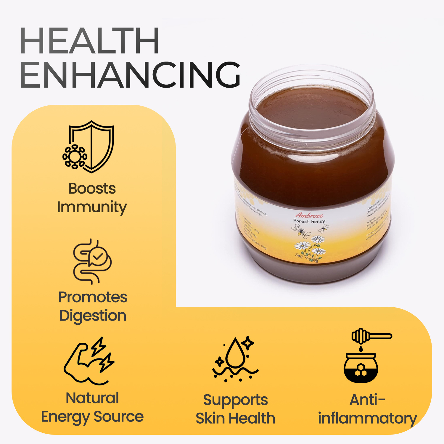 Amazon A+ Content: Forest Honey by Amzexact on Dribbble