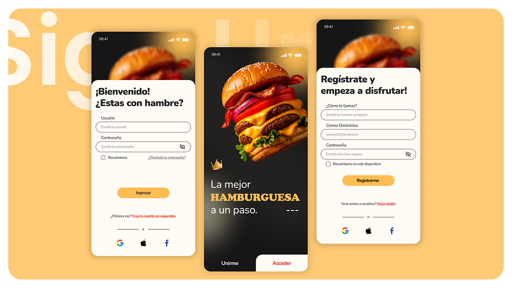 Daily UI - Sign Up by Nicolas Mansilla Torres on Dribbble