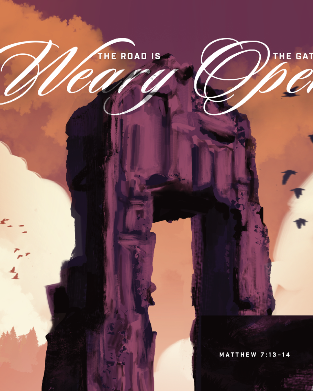 Weary Road | Narrow Gate | Open by Brad Hansen on Dribbble