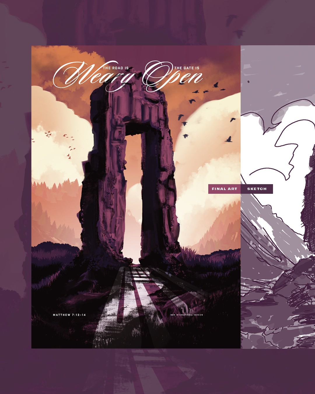 Weary Road | Narrow Gate | Open by Brad Hansen on Dribbble
