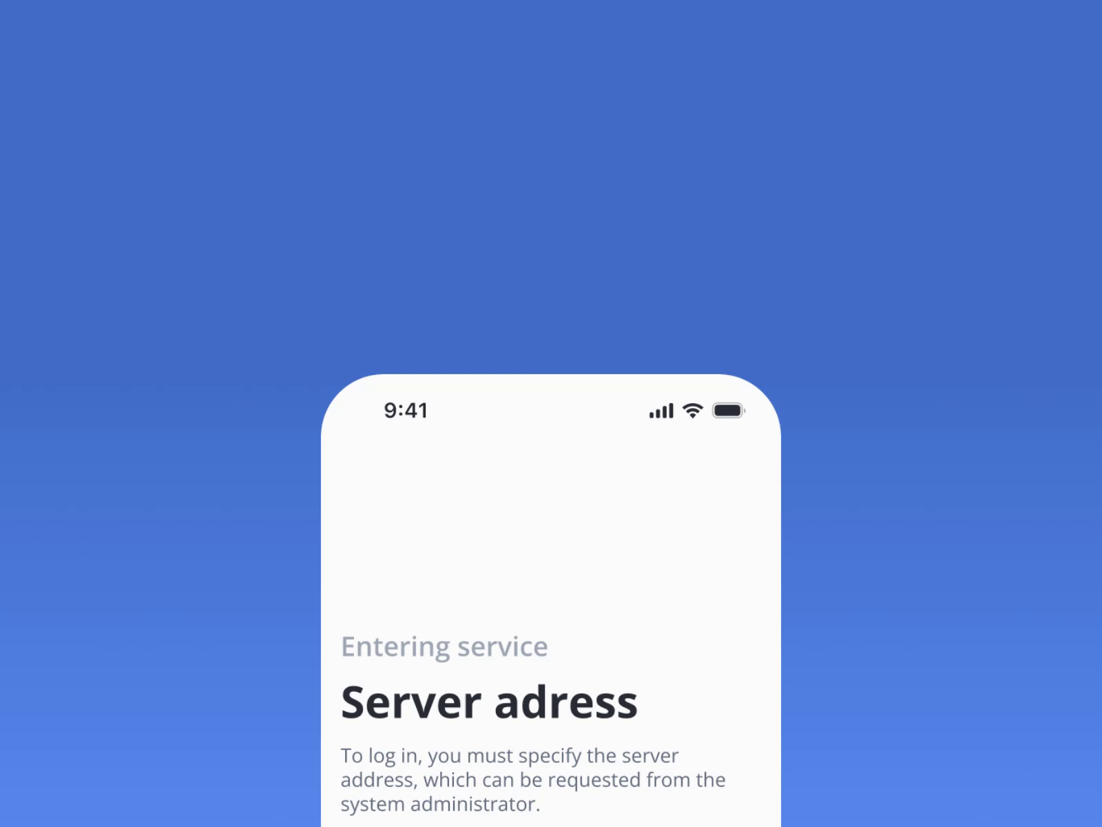 Eltex Mobile Login Flow by Eltex Design on Dribbble