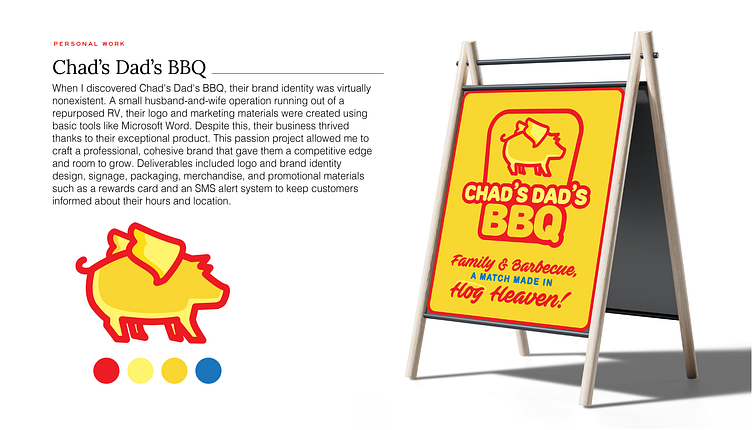 Chad's Dad's BBQ by Jack Lord on Dribbble