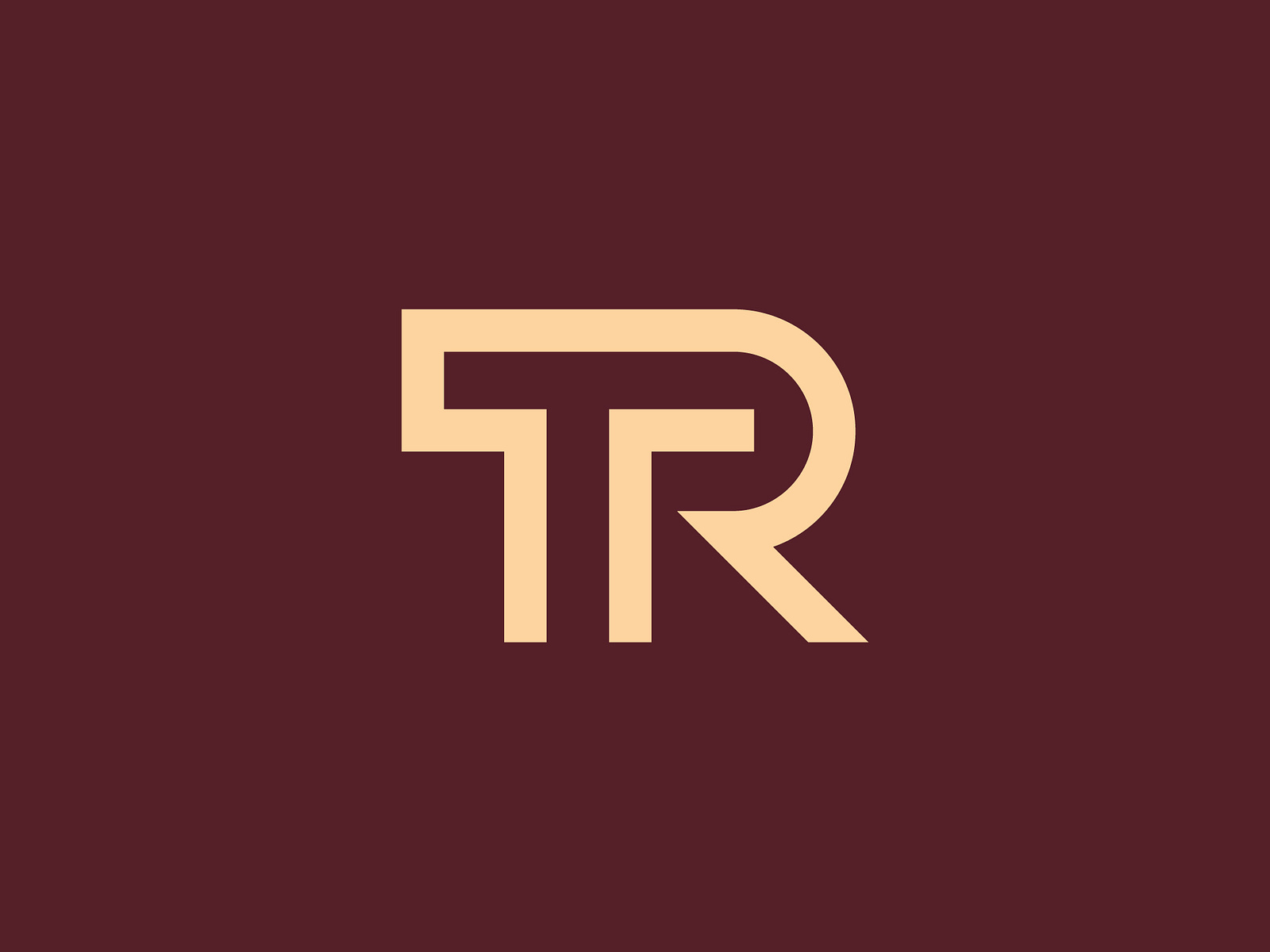 Letter TR Logo Design by Dimas Rahmat on Dribbble