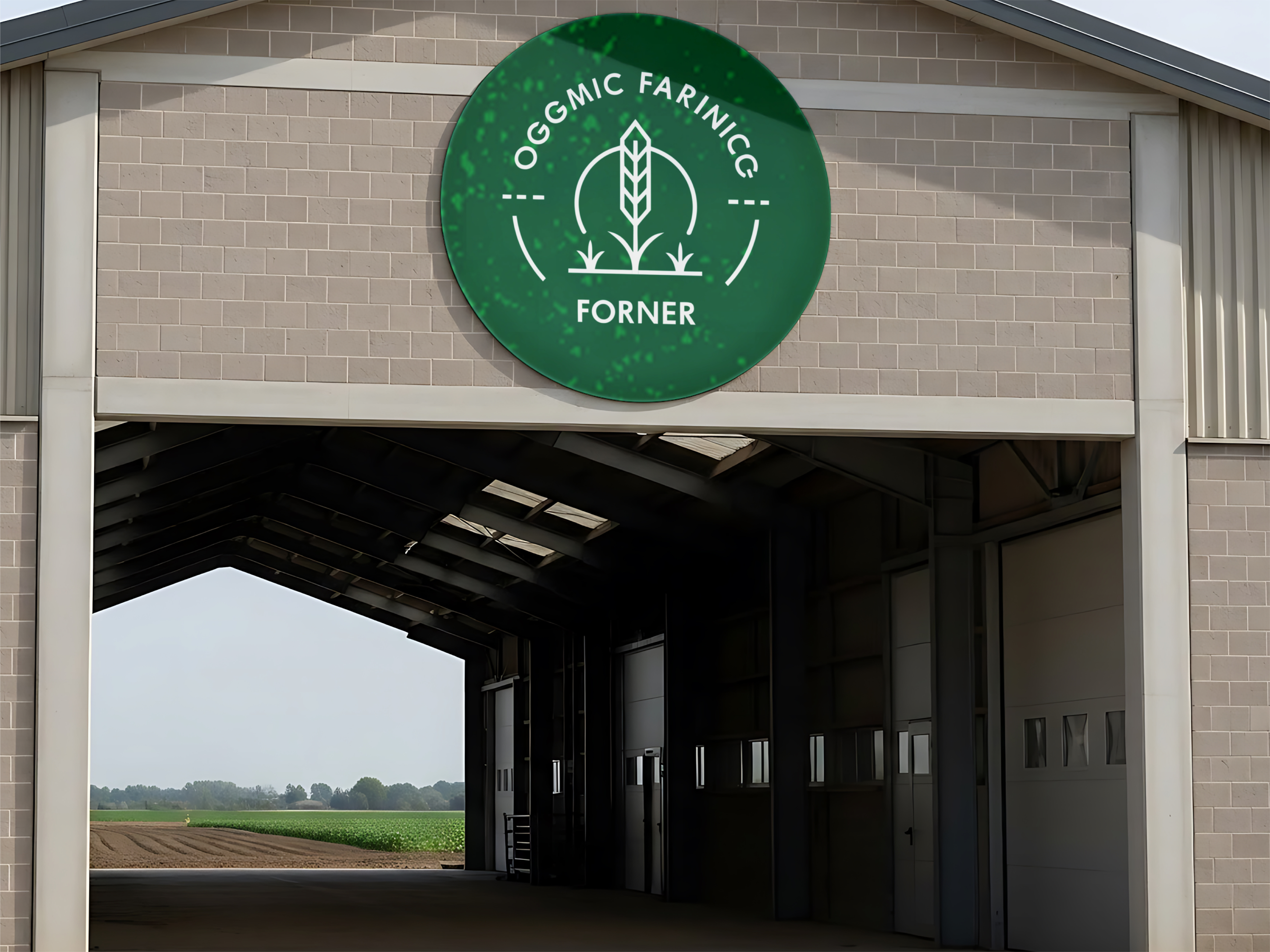 OGGMC Organic Farm Logo design by Md hashebul on Dribbble