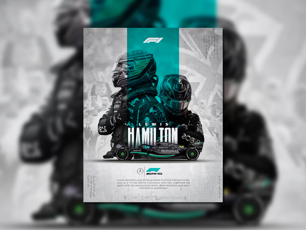 Lewis Hamilton — Spotlight Formula 1 Driver Art Poster. by Anayat Haque ...