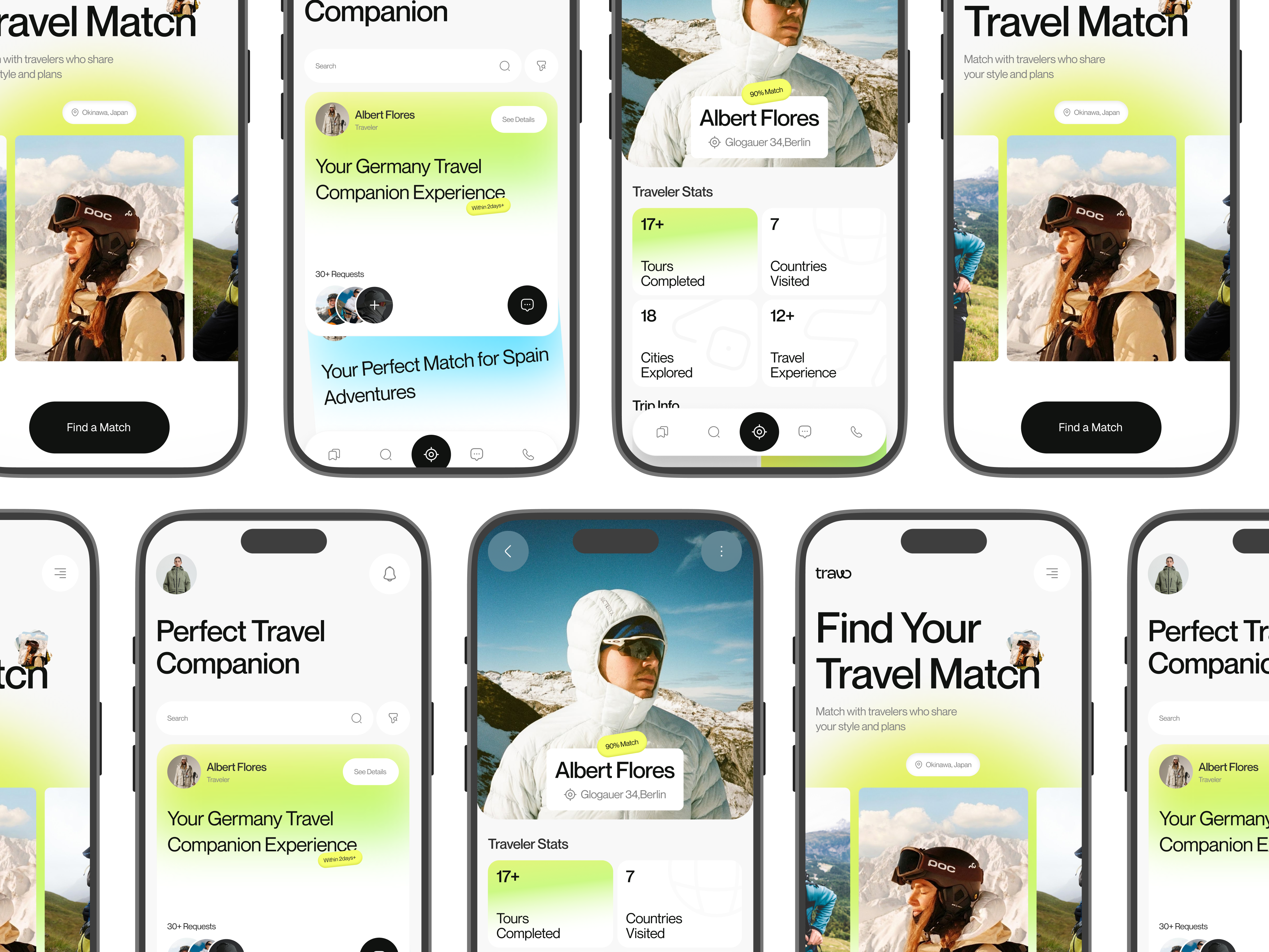 Traw - Travel Guide Mobile App UI Design by Taqwah Agency for Taqwah on ...