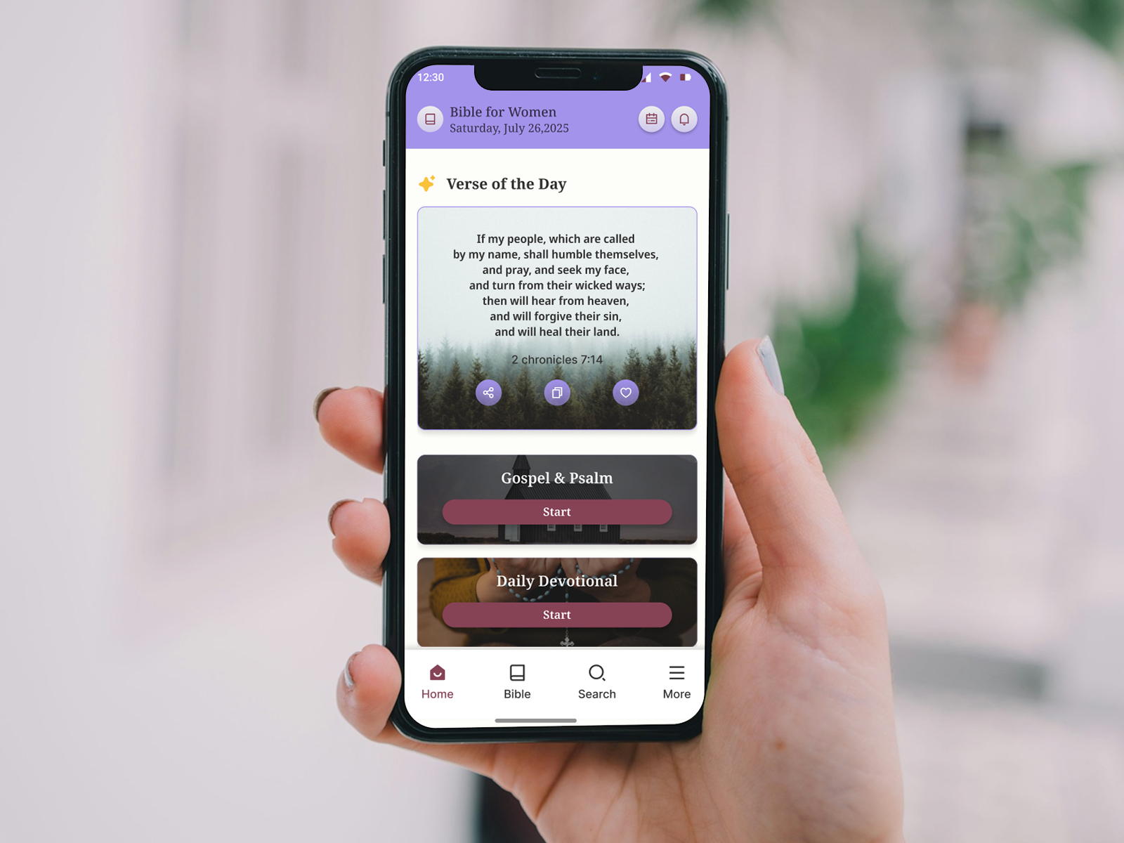 ️ Peaceful Bible App UI Experience by Mayur Bhuva on Dribbble