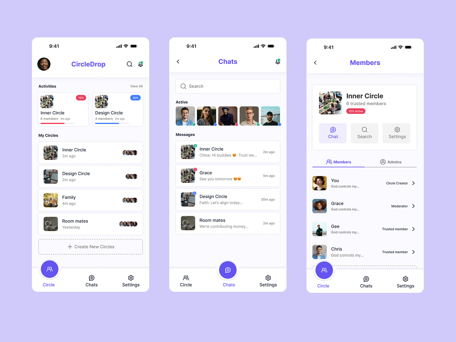 Lightweight Community Mobile App. by Amarachi Lilian Onyeka on Dribbble