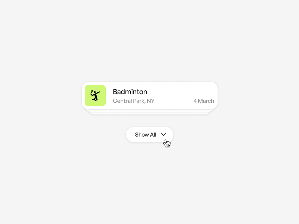 Notifications UI concept by Alina Levchenko on Dribbble