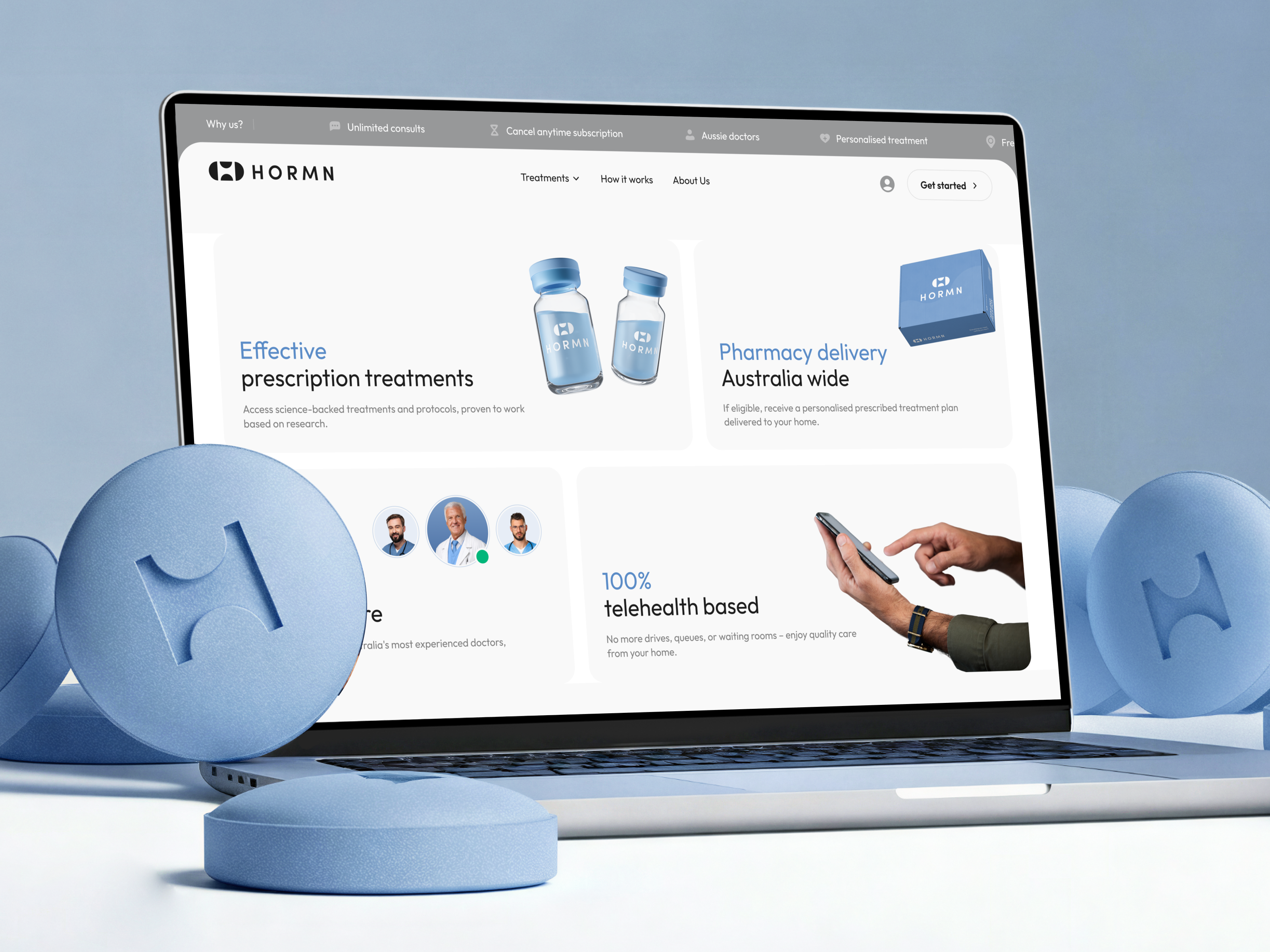 Health Web App Design – Hormn by Phenomenon Labs for Phenomenon Studio ...