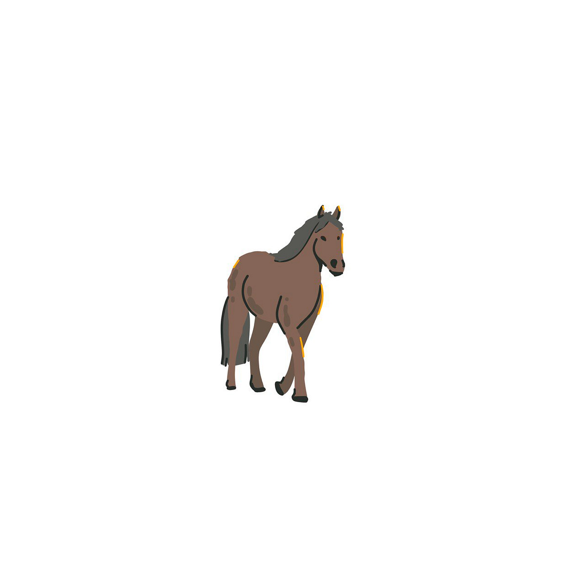 horse by tseta.art on Dribbble