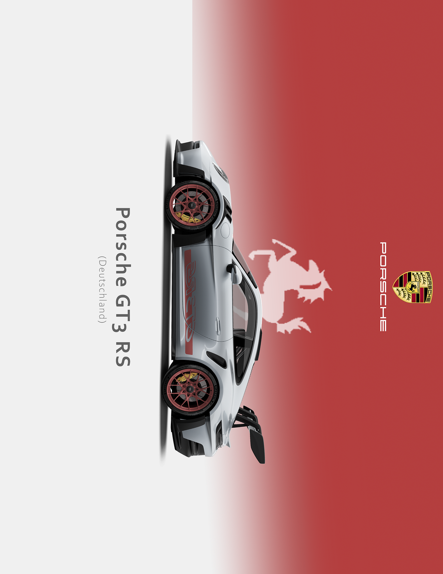 Porsche GT3 RS Car Banner by Pierre Miner on Dribbble