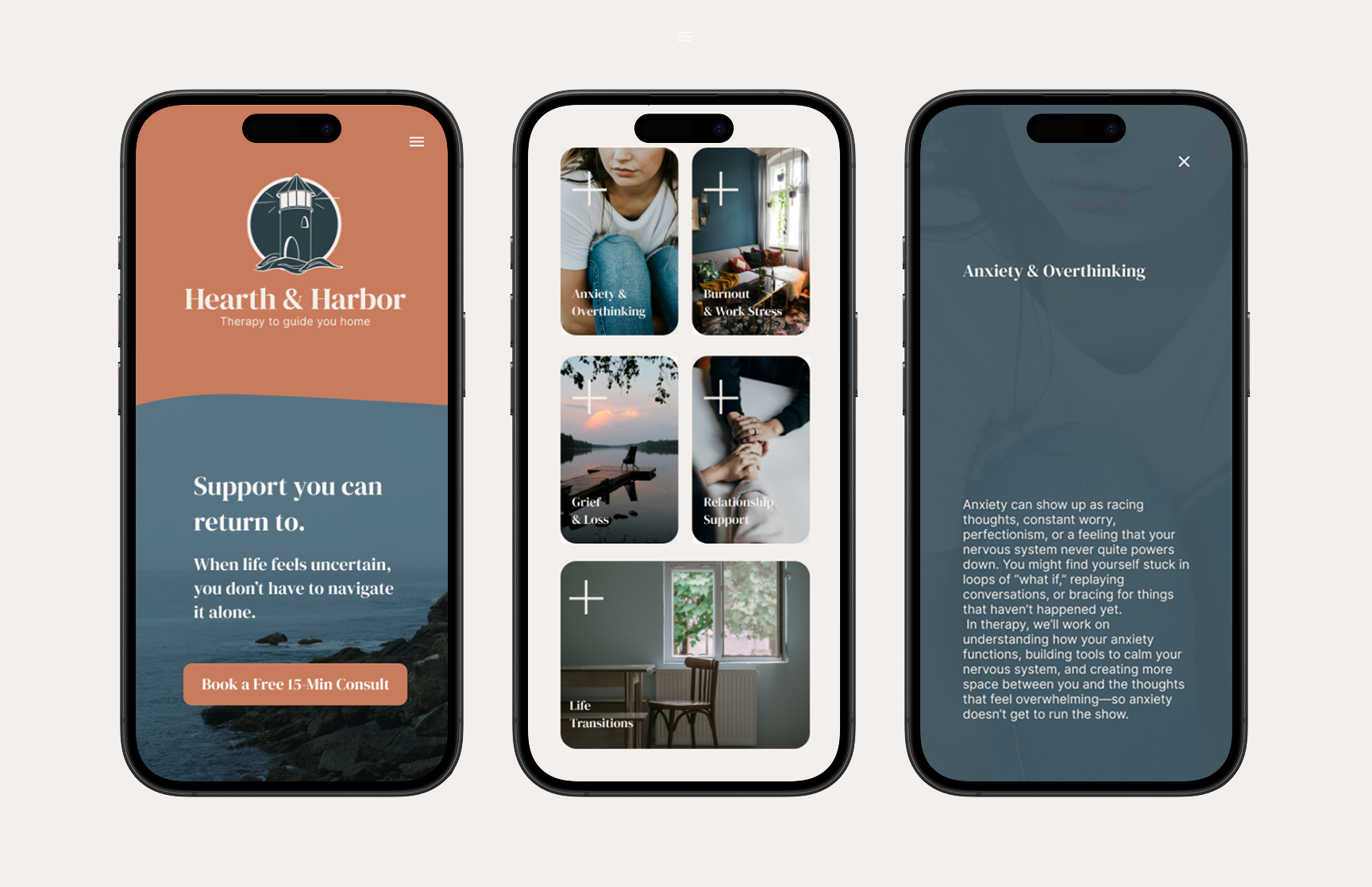 Hearth & Harbor by Olivia Phare on Dribbble