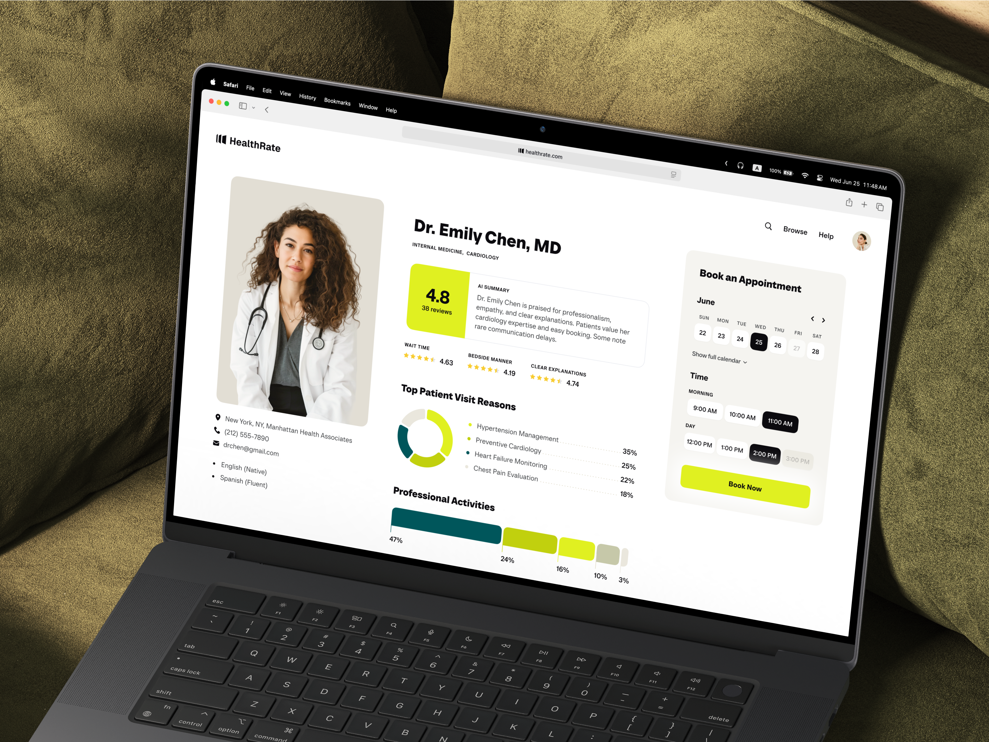 Website Design for Healthcare Platform by Conceptzilla on Dribbble