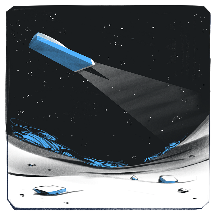 Space illustrations by Mariia Gatti on Dribbble