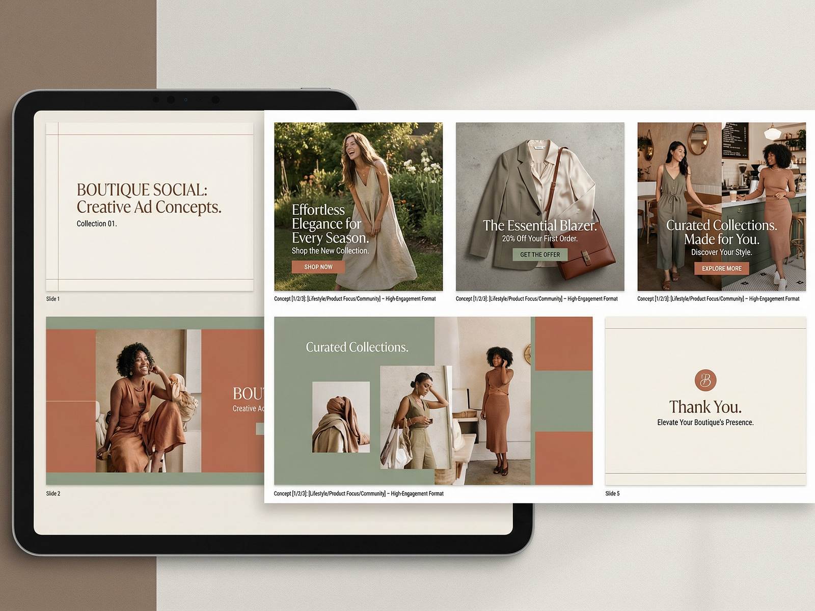 Boutique Social, Creative Ad Concepts for Fashion Brands by Lucy on ...