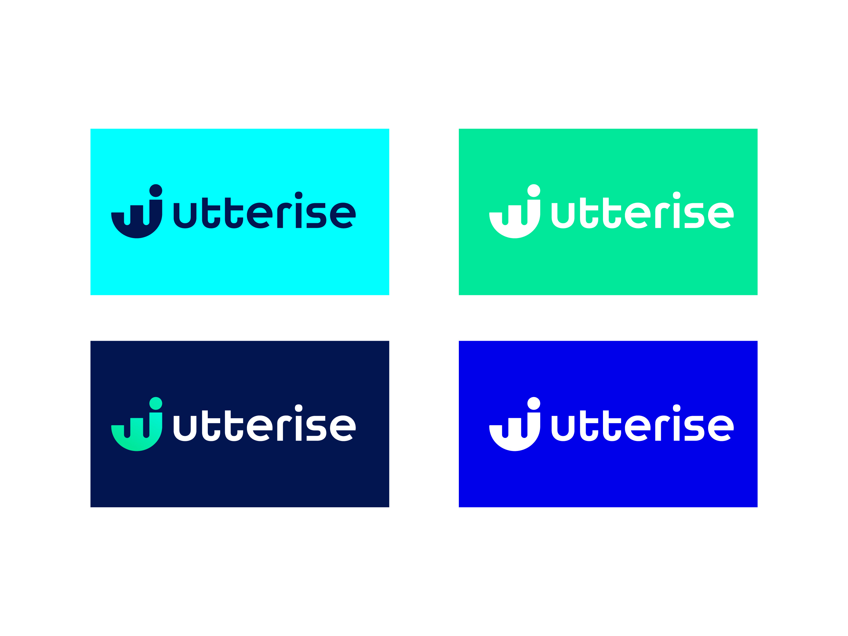 Brand identity design for utterise by MA Rakib Khan on Dribbble
