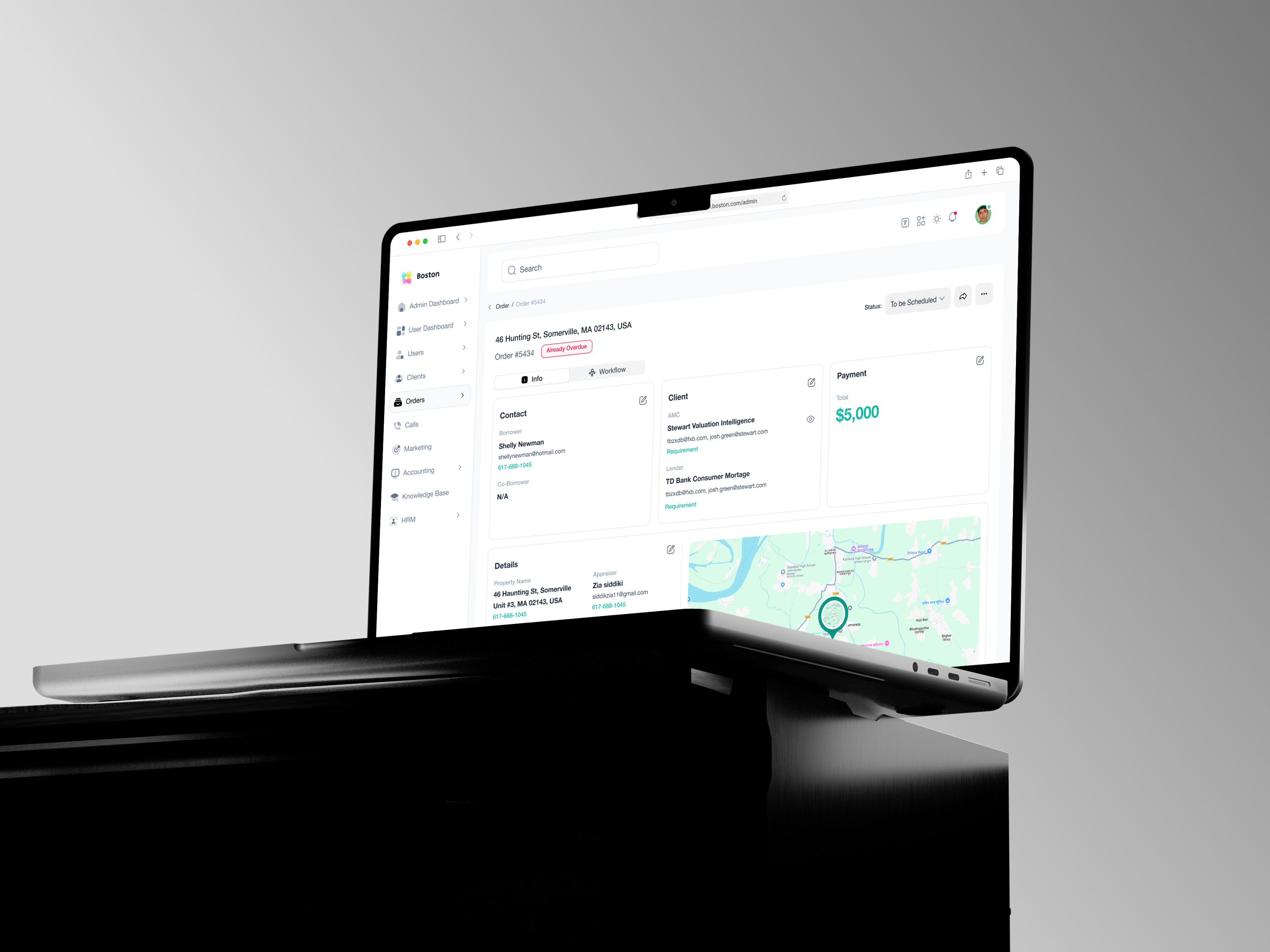 Real Estate Admin Dashboard by Zain's Studio on Dribbble