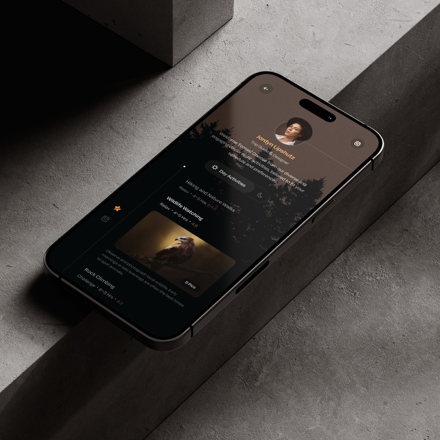Adventure and Hiking app UI! by hanan zulfiqar on Dribbble