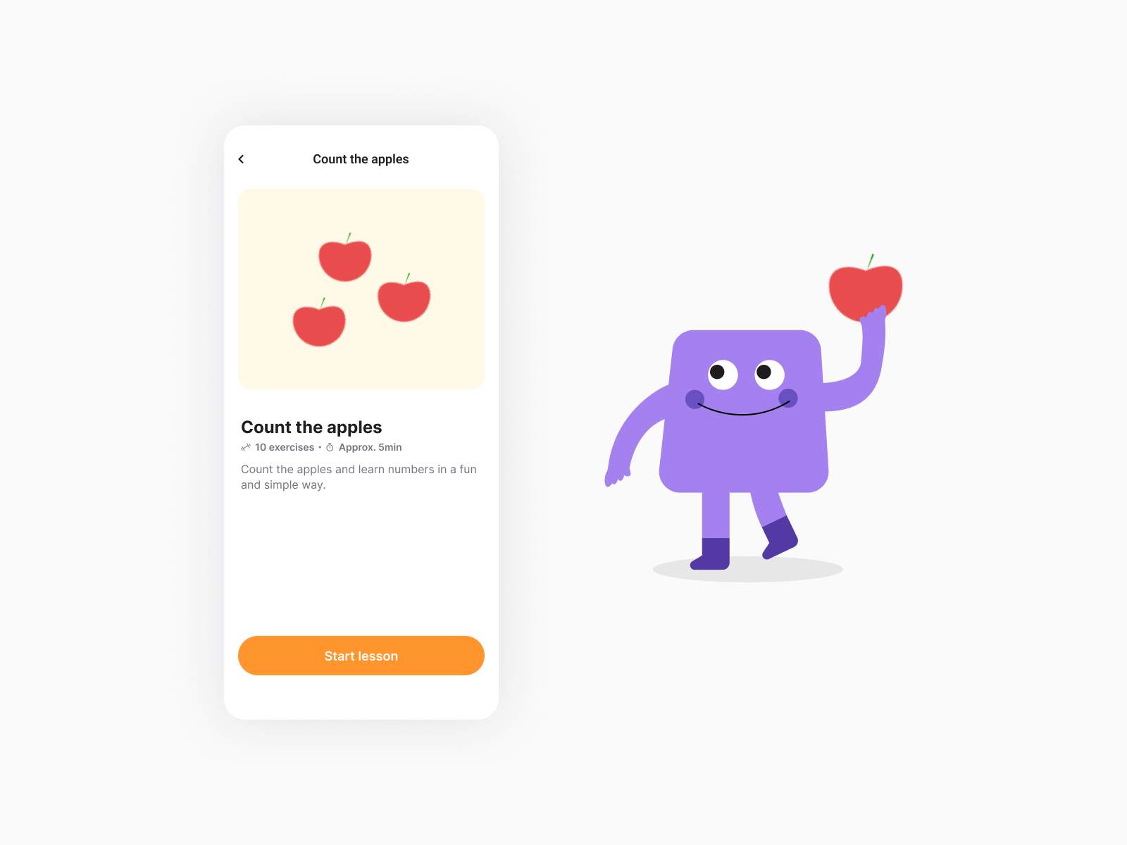 Kids’ Math Learning App – Mobile UI by Tayssir benamor on Dribbble