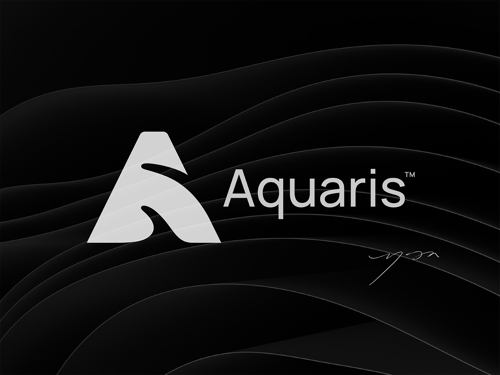 Aquaris logo by Yoga Perdana on Dribbble