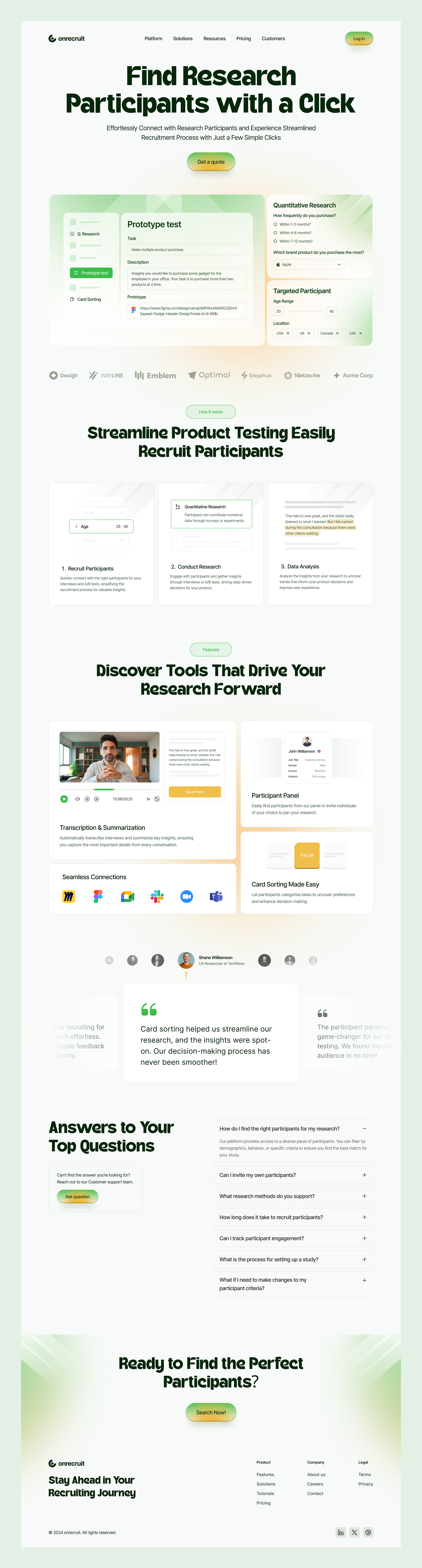Recruiting SaaS Website UI UX Design by Sayeed Rahman for Panze - UX ...