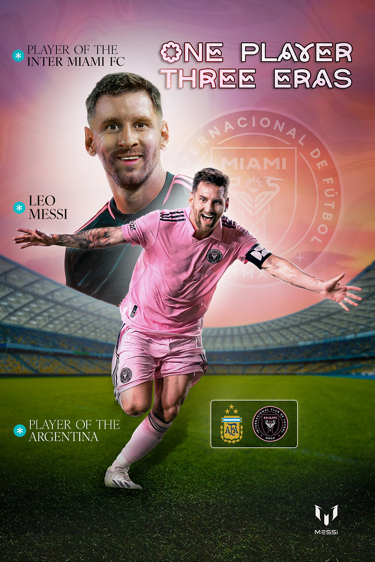 Messi - Ronaldo | Sports Poster by Meheraj Opu on Dribbble