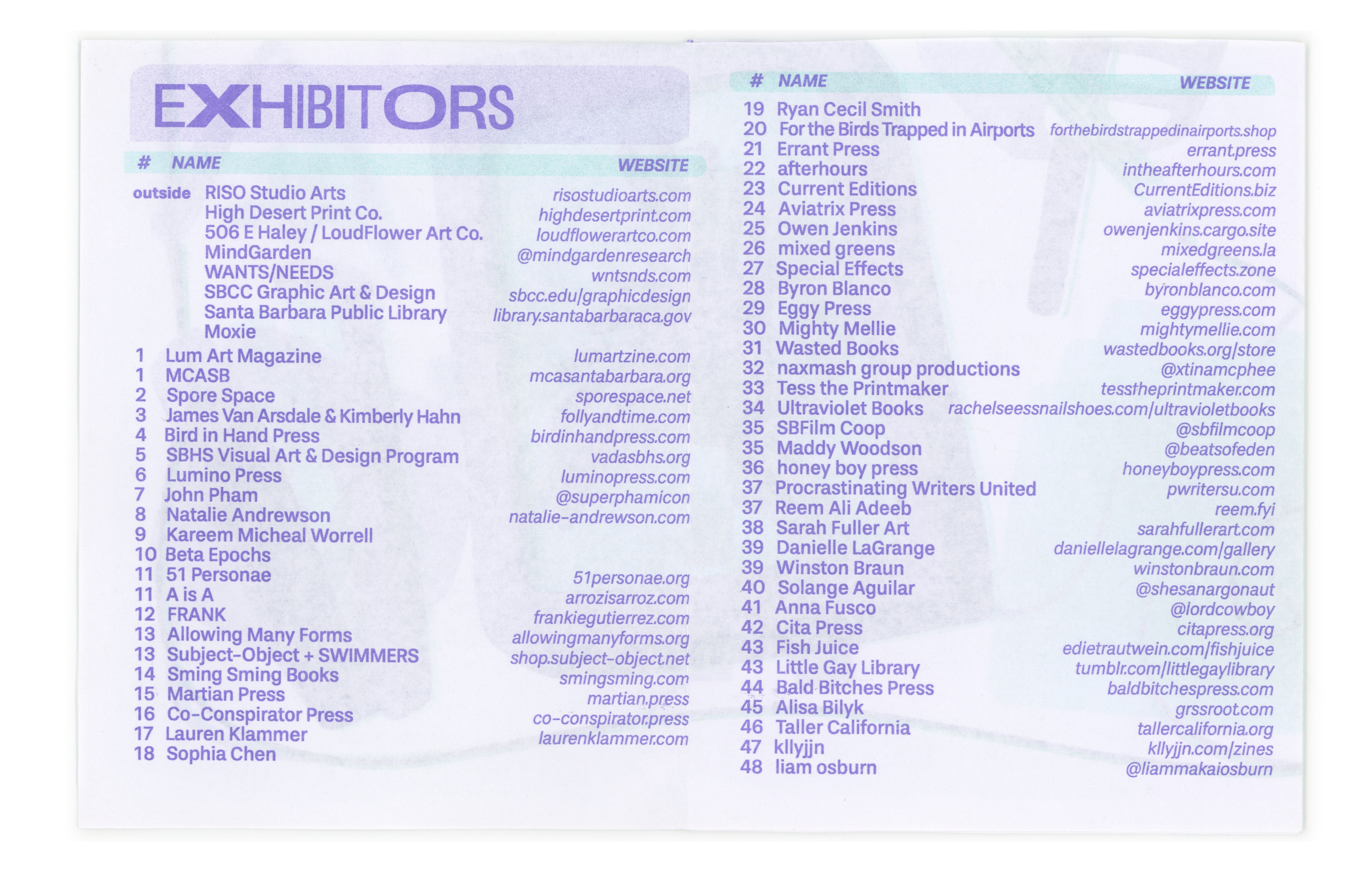 Off Register: Santa Barbara Art Book & Print Fair by Catherine Klicek ...