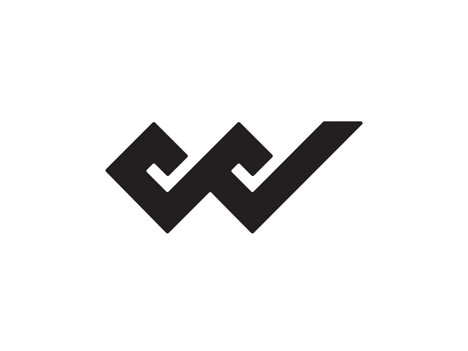Minimal W Letter Logo // For Sale by Khabib Khandakar on Dribbble