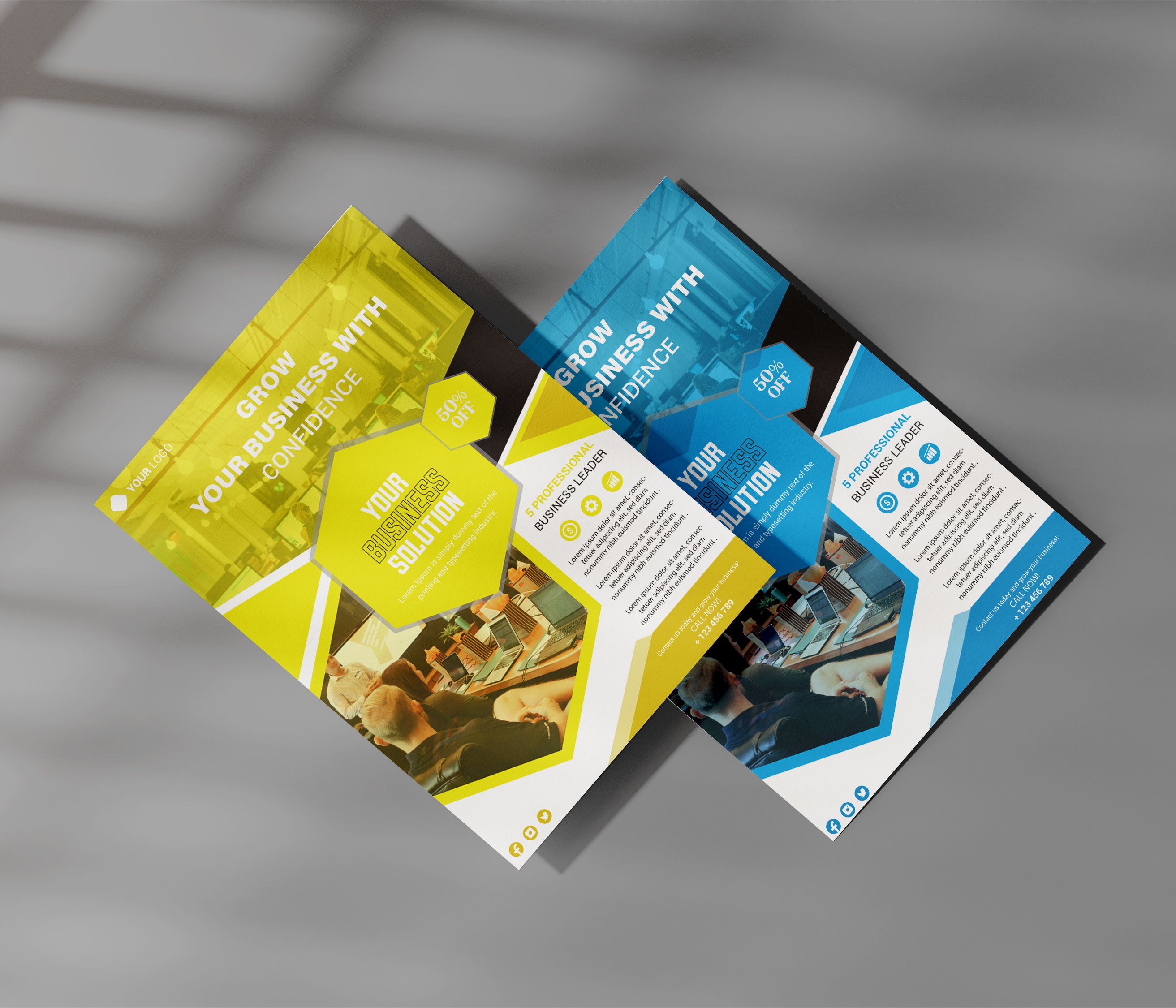 Modern Business Flyer Design | Corporate Marketing Poster. by Nusrat ...