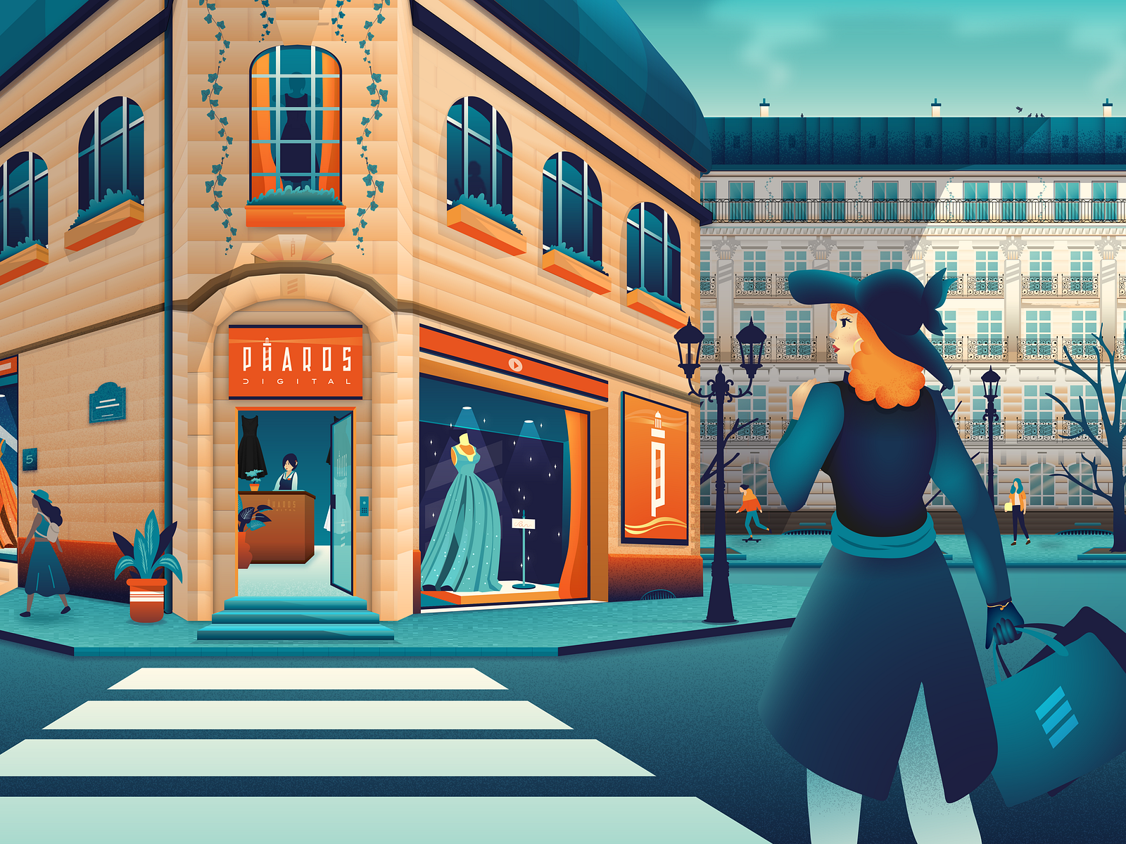 Pharos Digital Shop Window by Pharos Digital on Dribbble