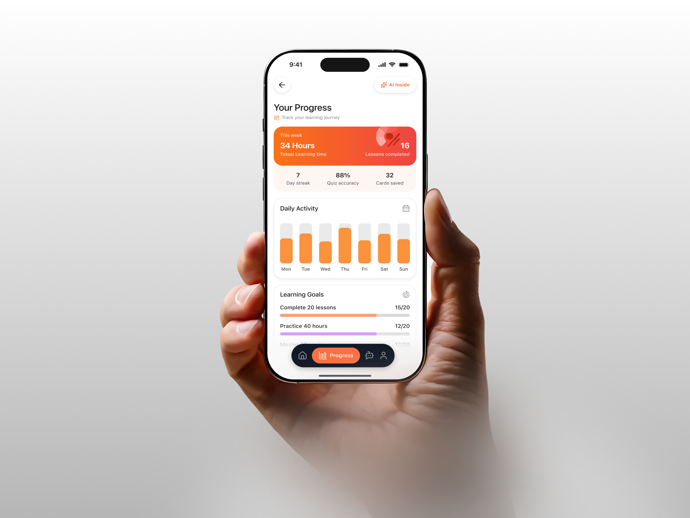 Education app design by Mostafizur Rahaman on Dribbble