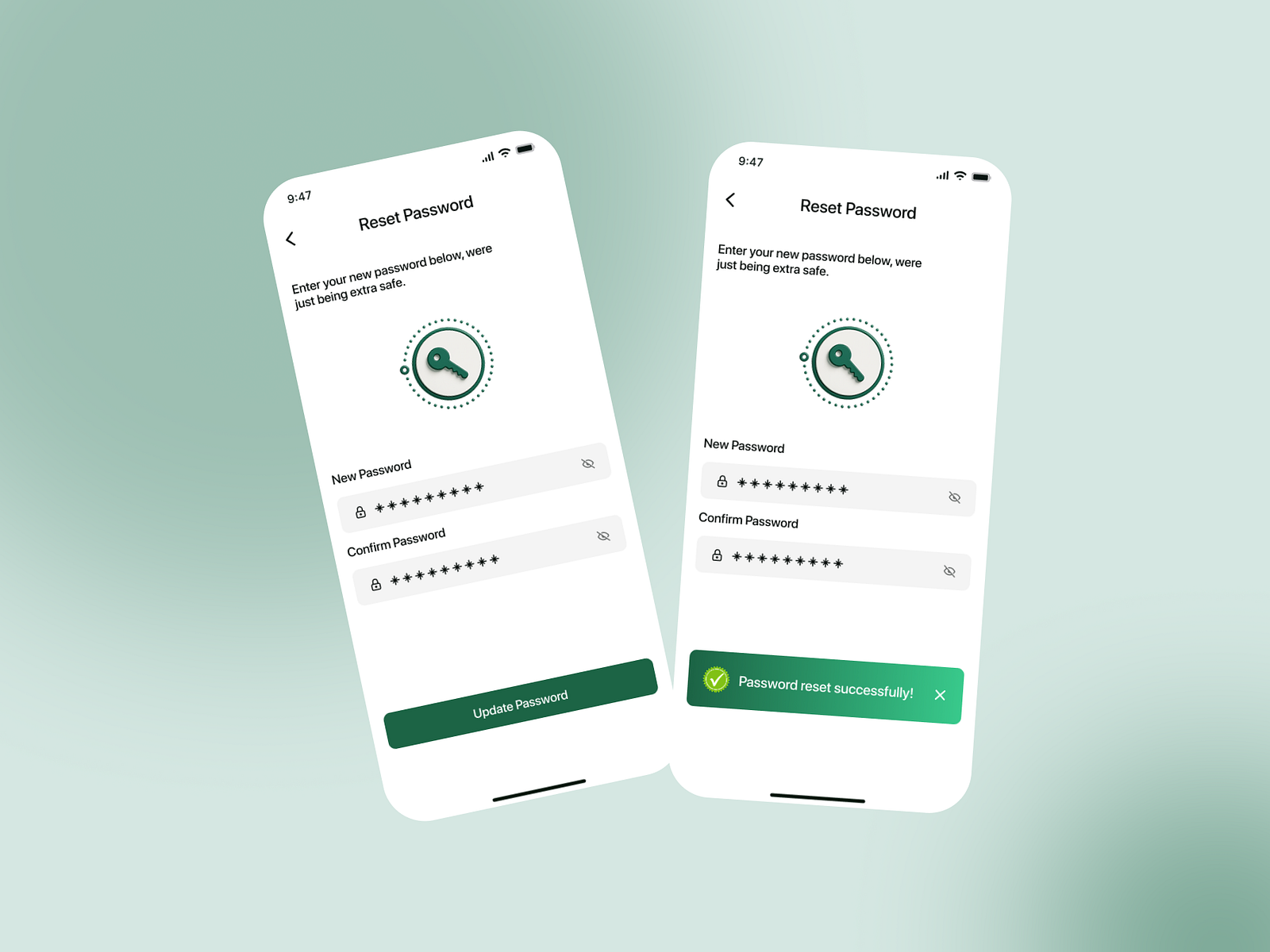 Reset Password UI by UI Ants on Dribbble