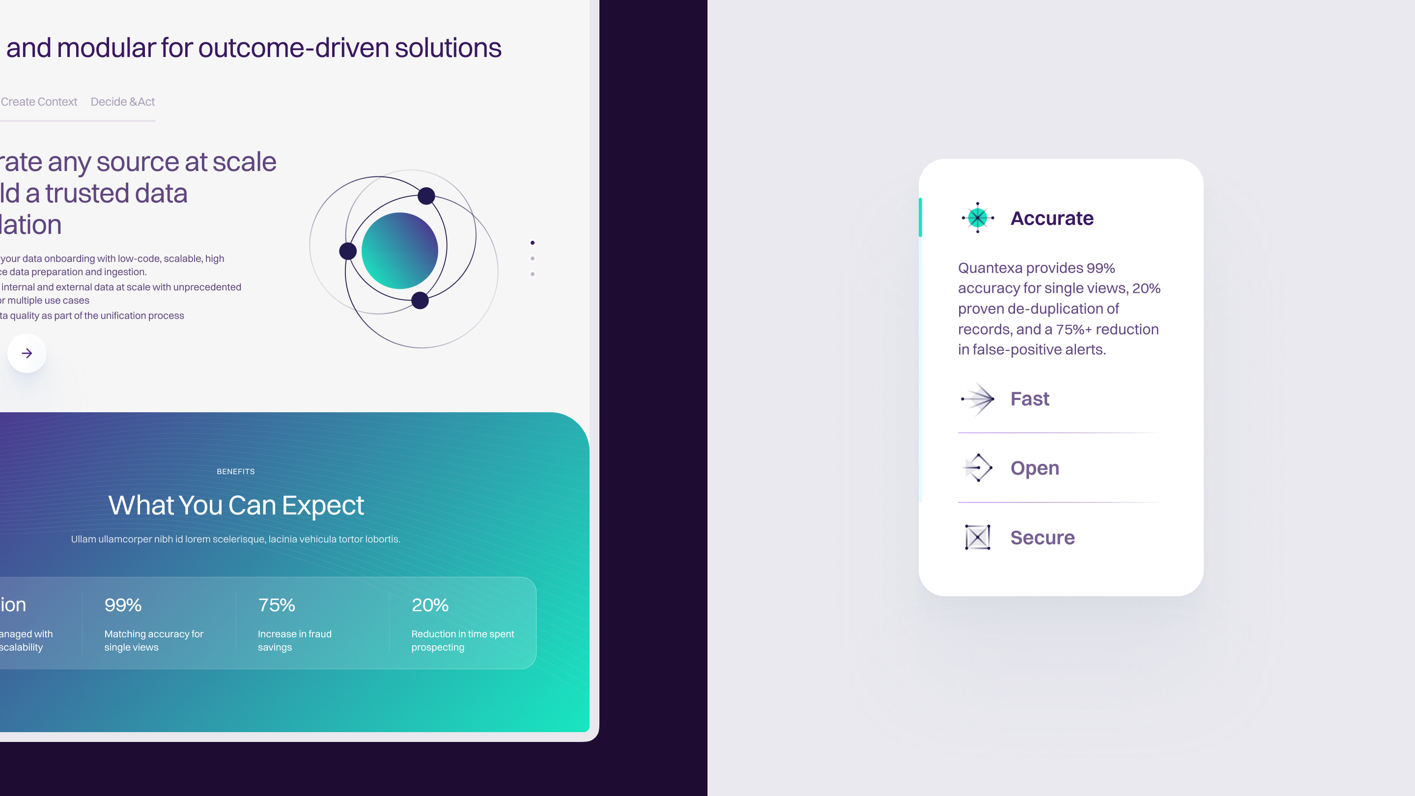 [Case Study] Enterprise Website Design for Quantexa by Ramotion on Dribbble