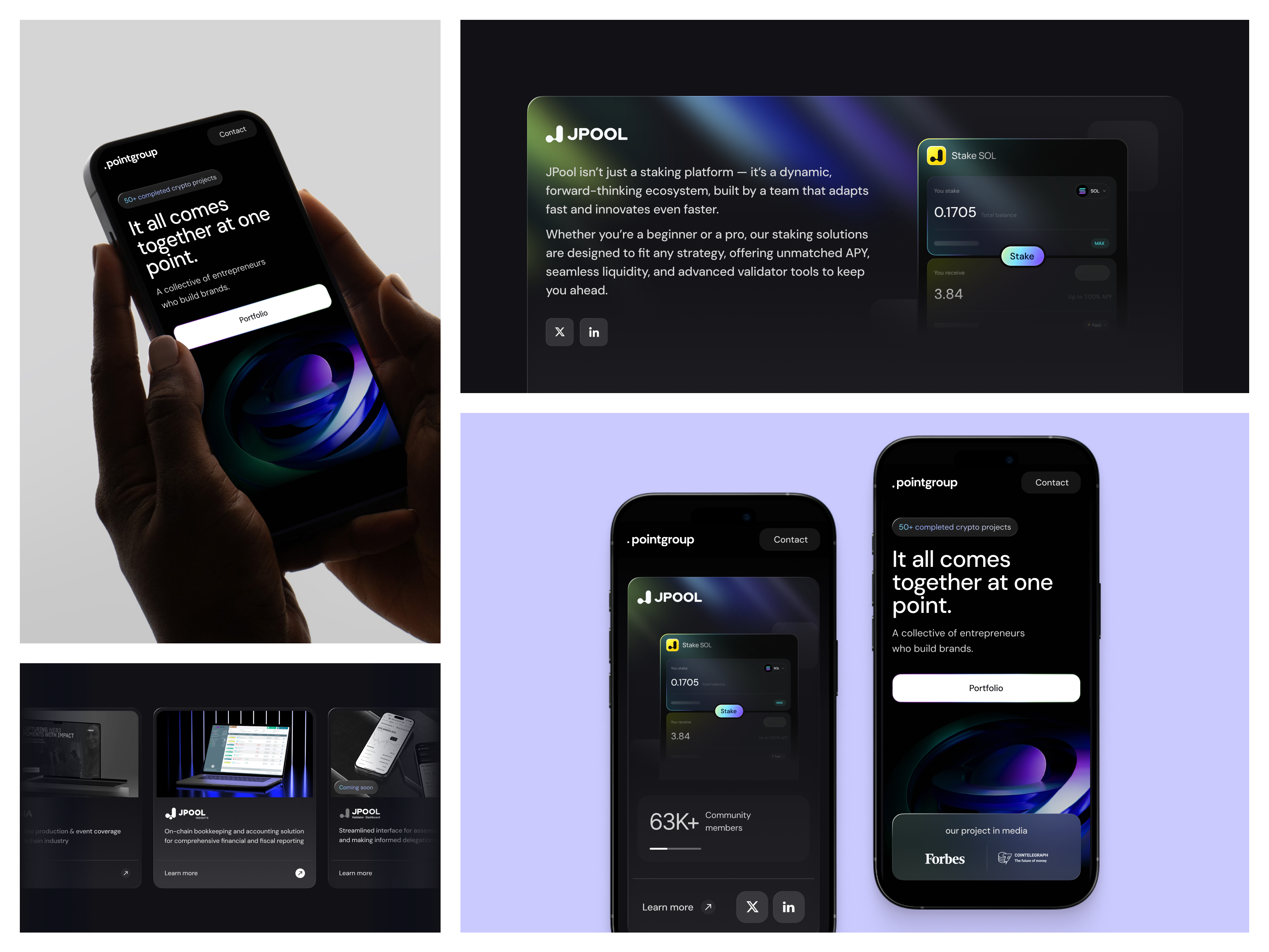 Web3 Portfolio Mobile App Design by Artspire on Dribbble