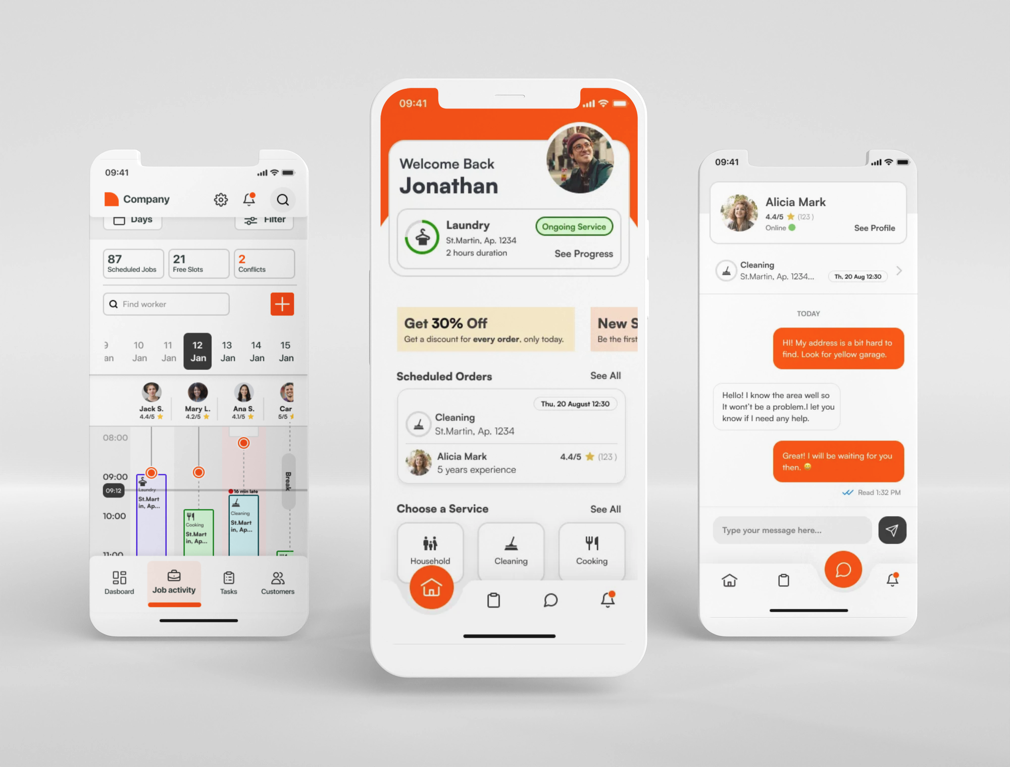 Service Management Platform by Alexandra Paula Anitului on Dribbble