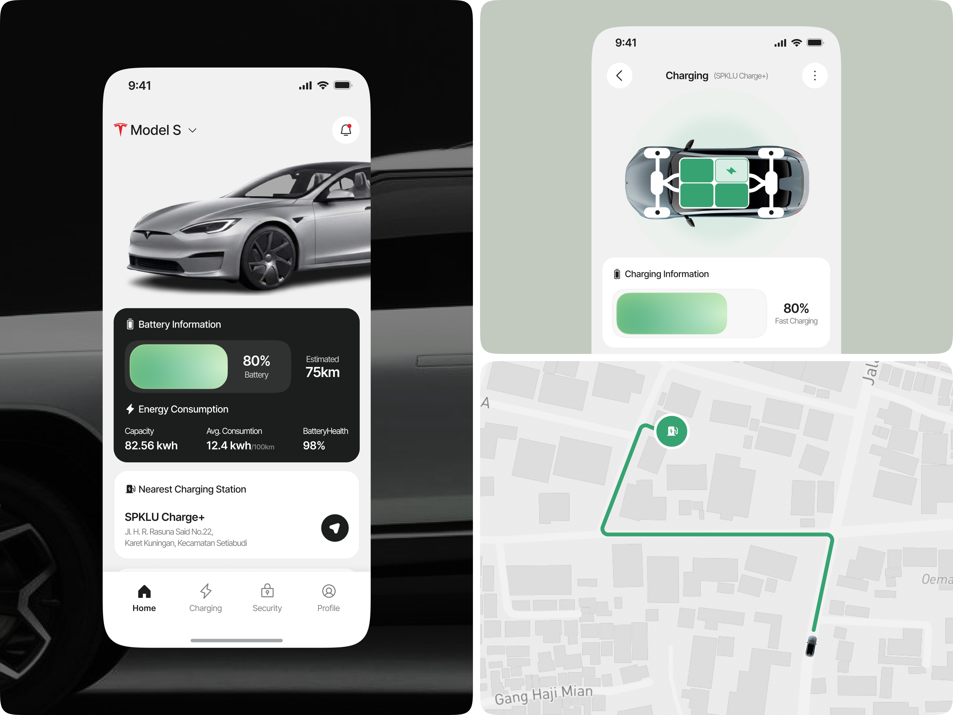 Suvee - EV Mobile App by Rifki for Nija Works on Dribbble