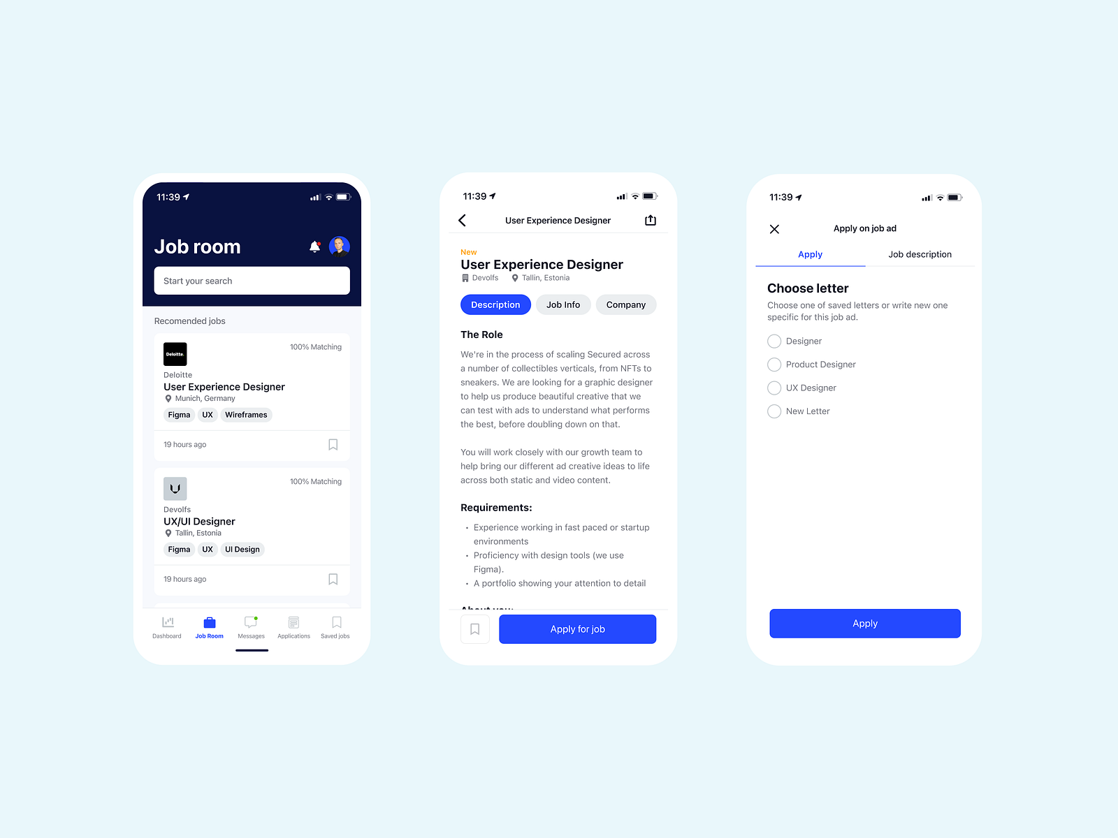 myFuture Mobile app by leonardophoenix for Devolfs on Dribbble