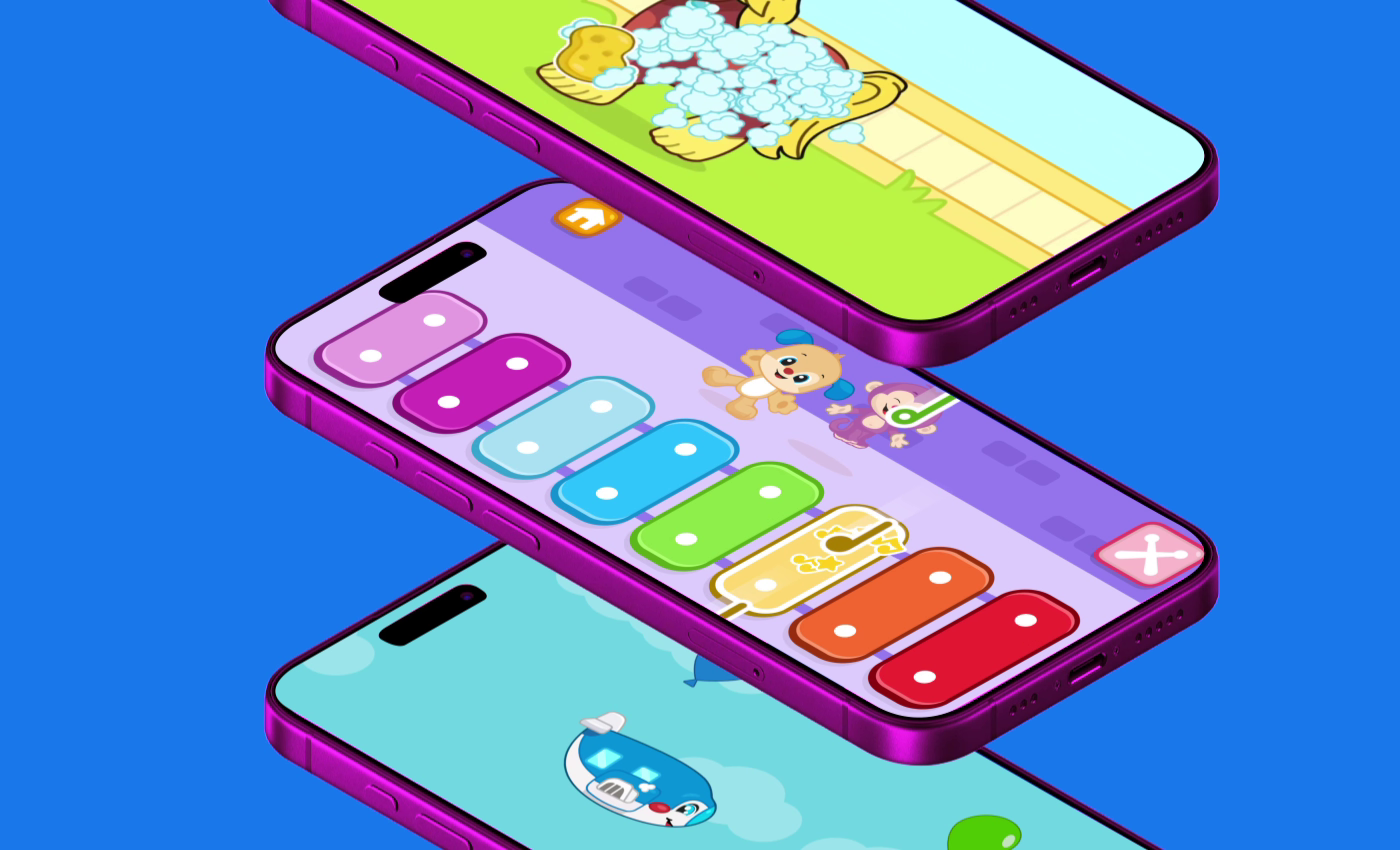 Laugh&Learn | Kids App Mini Games by Maite on Dribbble