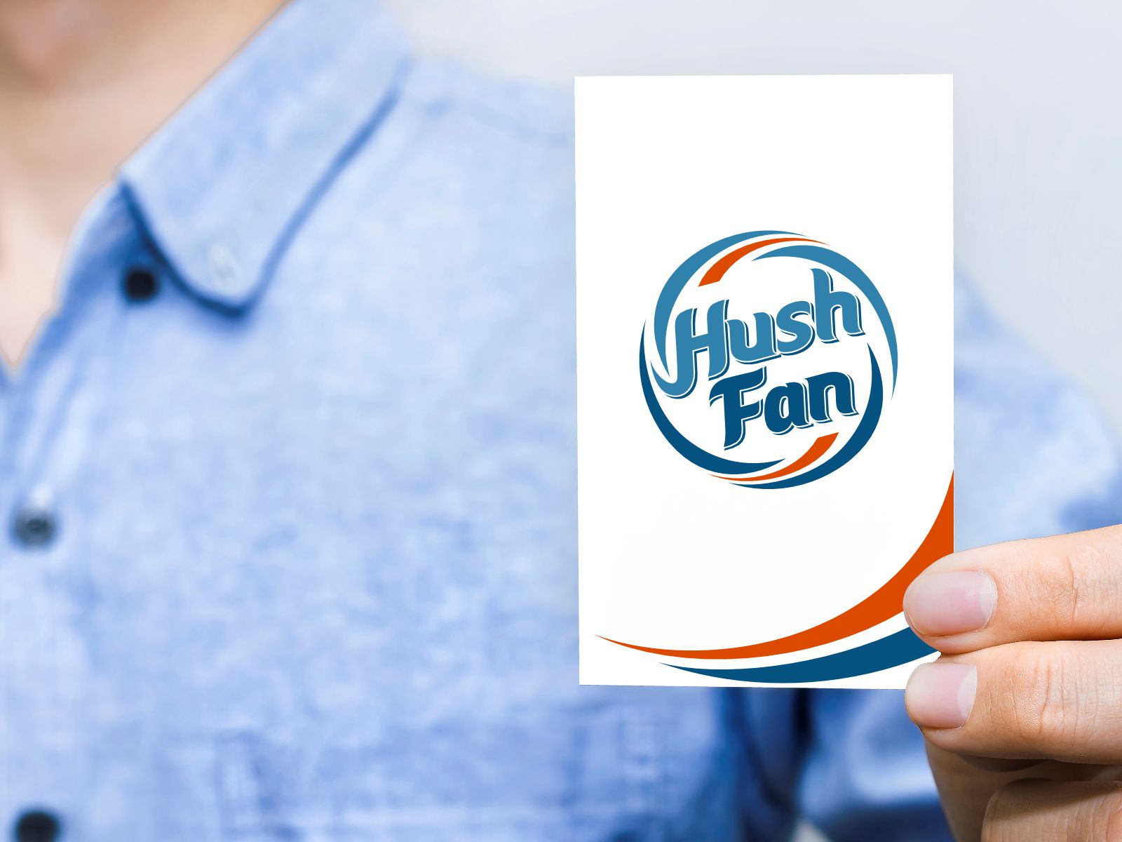 Hush Fan Logo Design by Neptune A. Morales on Dribbble