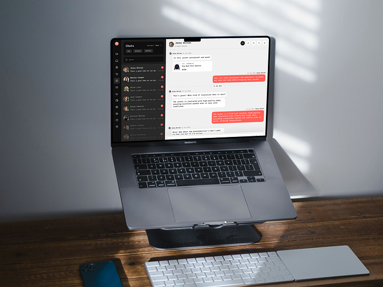 Message View - E-commerce Platform by Murad Hossain 🔥 on Dribbble