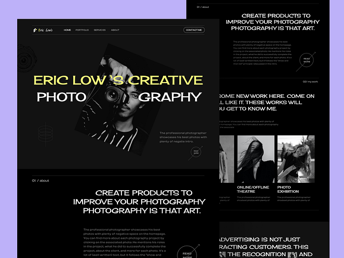 Personal Website designs, themes, templates and downloadable graphic ...
