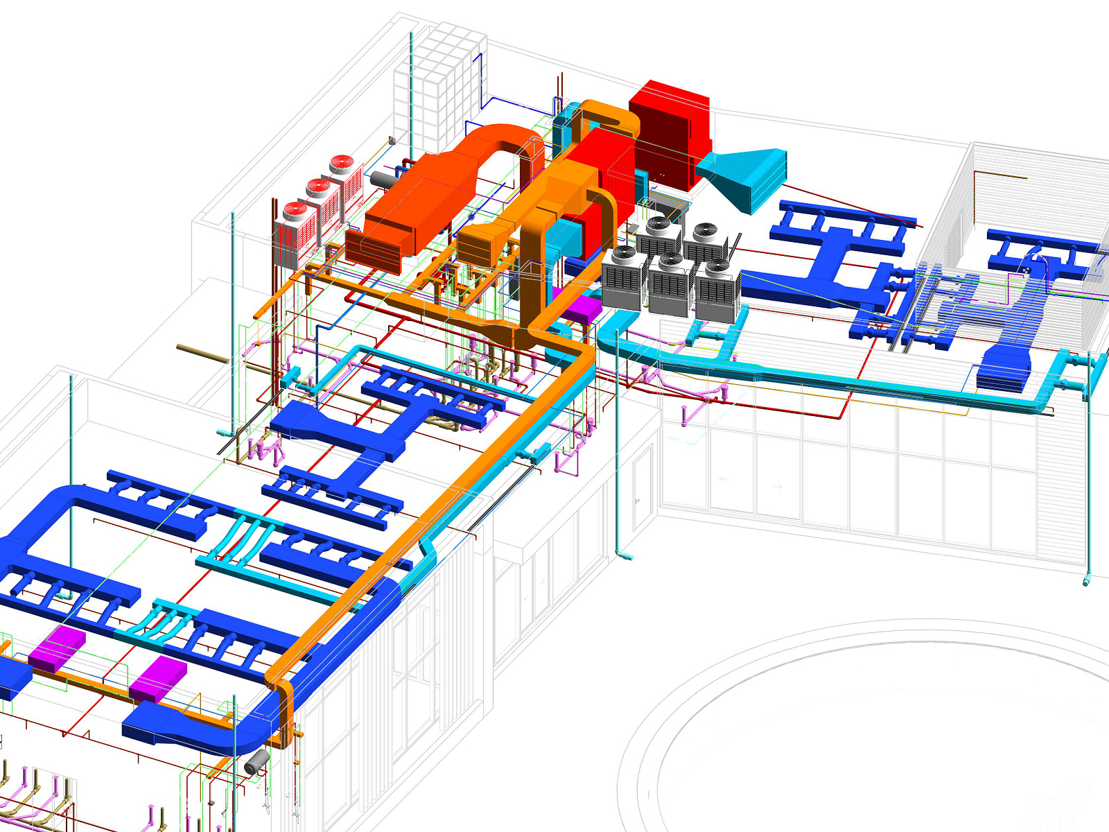MEP System BIM Model by Naeem Ud Din on Dribbble