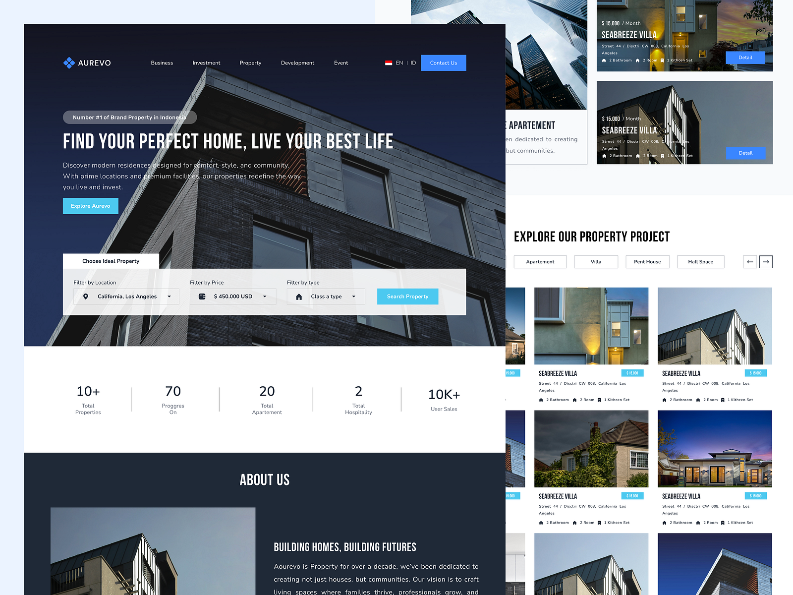 Coco Development Group : UI/UX Property Landing Page by Rizki Indra ...