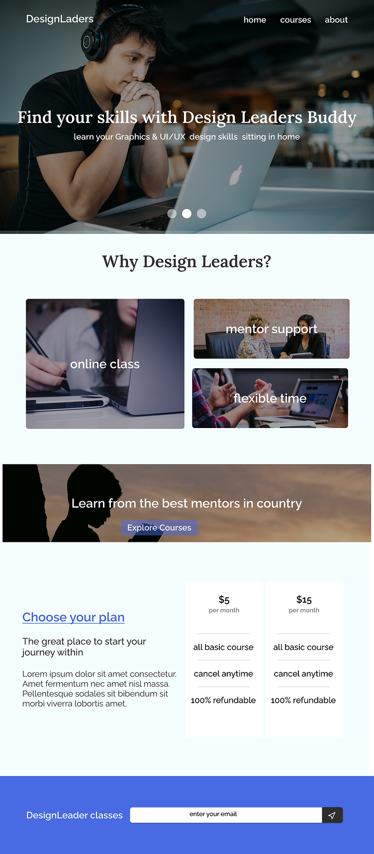 Design Leaders Website UI/ UX Design by Biplob Hossain Sheikh on Dribbble