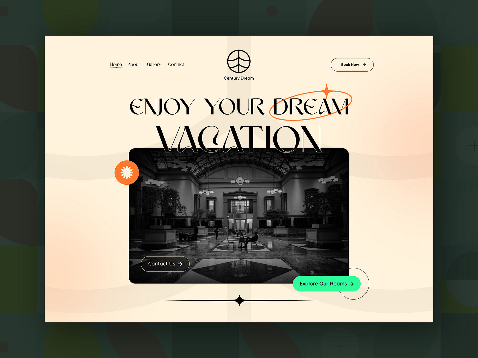 Hotel Website Ui Landing Page - Frasurbane by Md Mahdi Hasan (Dzn Asif ...